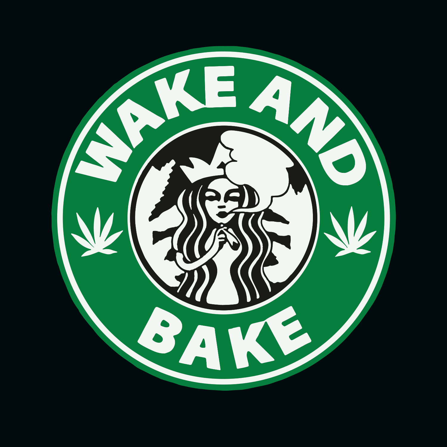 Wake And Bake Svg, Starbucks logo Svg, Cannabis Svg, Cannabi - Inspire Uplift