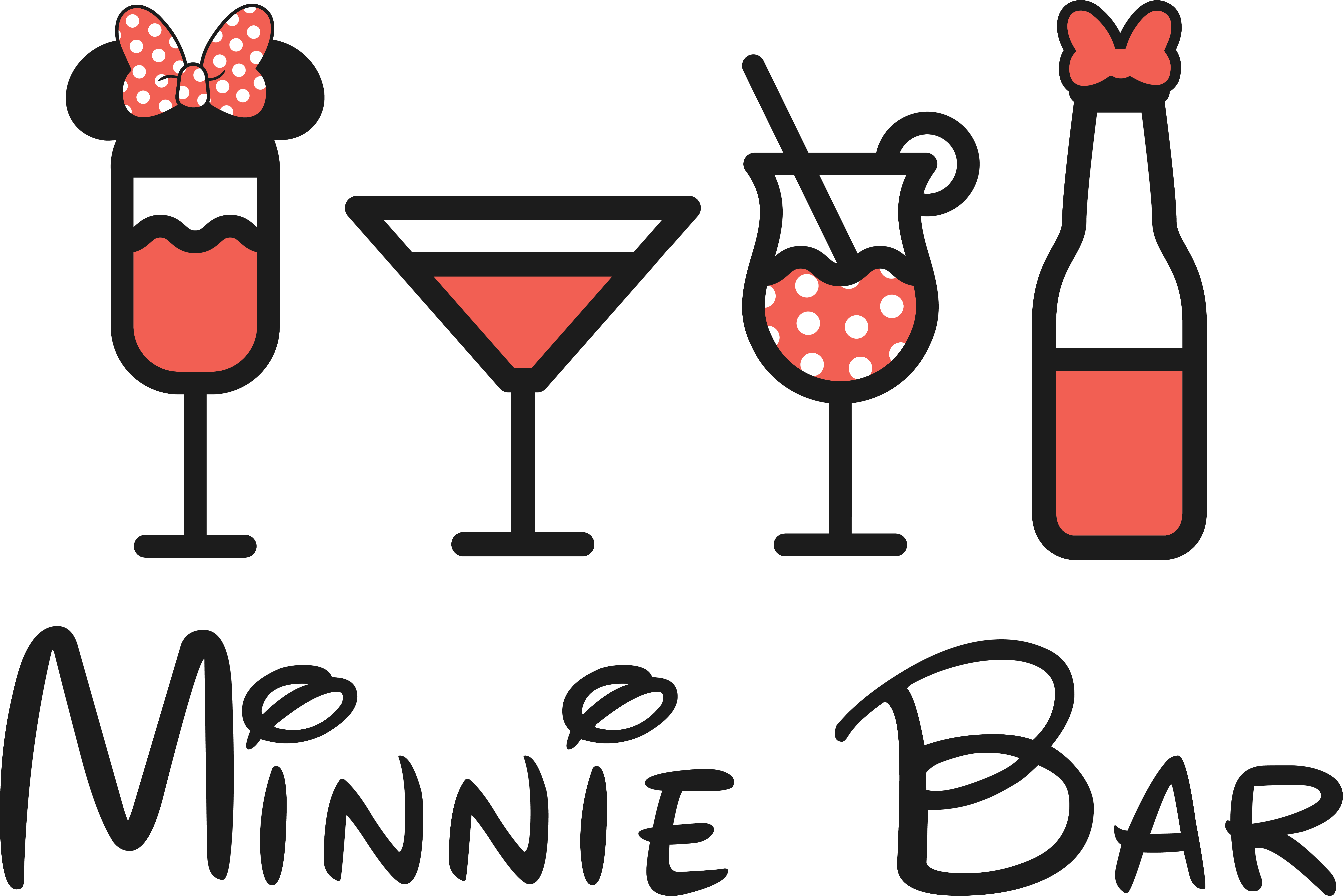 Minnie Bar Svg, Disney mickey Svg, Mickey clipart, Mickey mo | Inspire ...