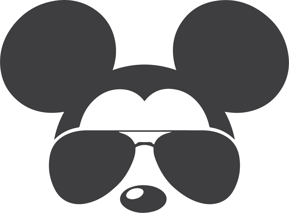 Mickey mouse sunglasses silhouette Svg, Disney mickey Svg, M | Inspire ...
