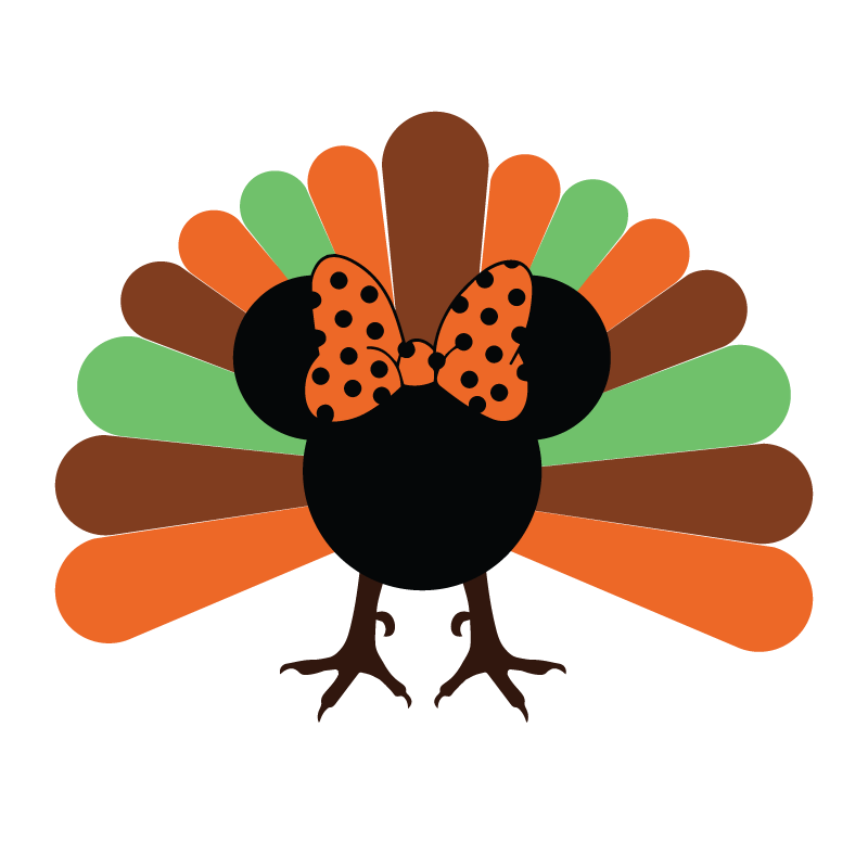 Minnie mouse Thanksgiving day Svg, Disney Minnie Svg, Minnie | Inspire ...