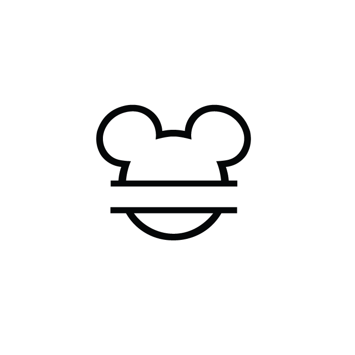 Mickey mouse split Svg, Disney Mickey Svg, Mickey clipart Sv - Inspire ...