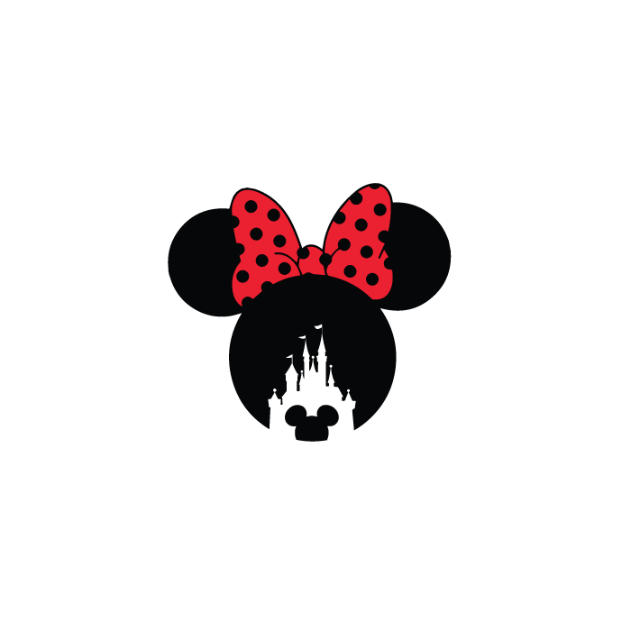 Minnie mouse castle head Svg, Disney Minnie Svg, Minnie clip | Inspire ...