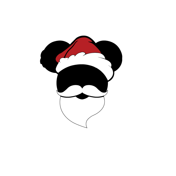Mickey mouse santa head Svg, Disney Christmas Svg, Mickey mo - Inspire ...