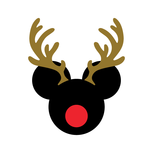 Mickey Mouse Deer horns Svg, Disney Mickey Svg, Mickey mouse - Inspire ...