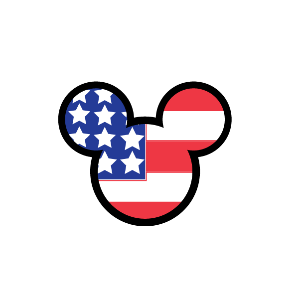 Mickey mouse USA flag Svg, Disney Mickey Svg, Mickey mouse S | Inspire ...