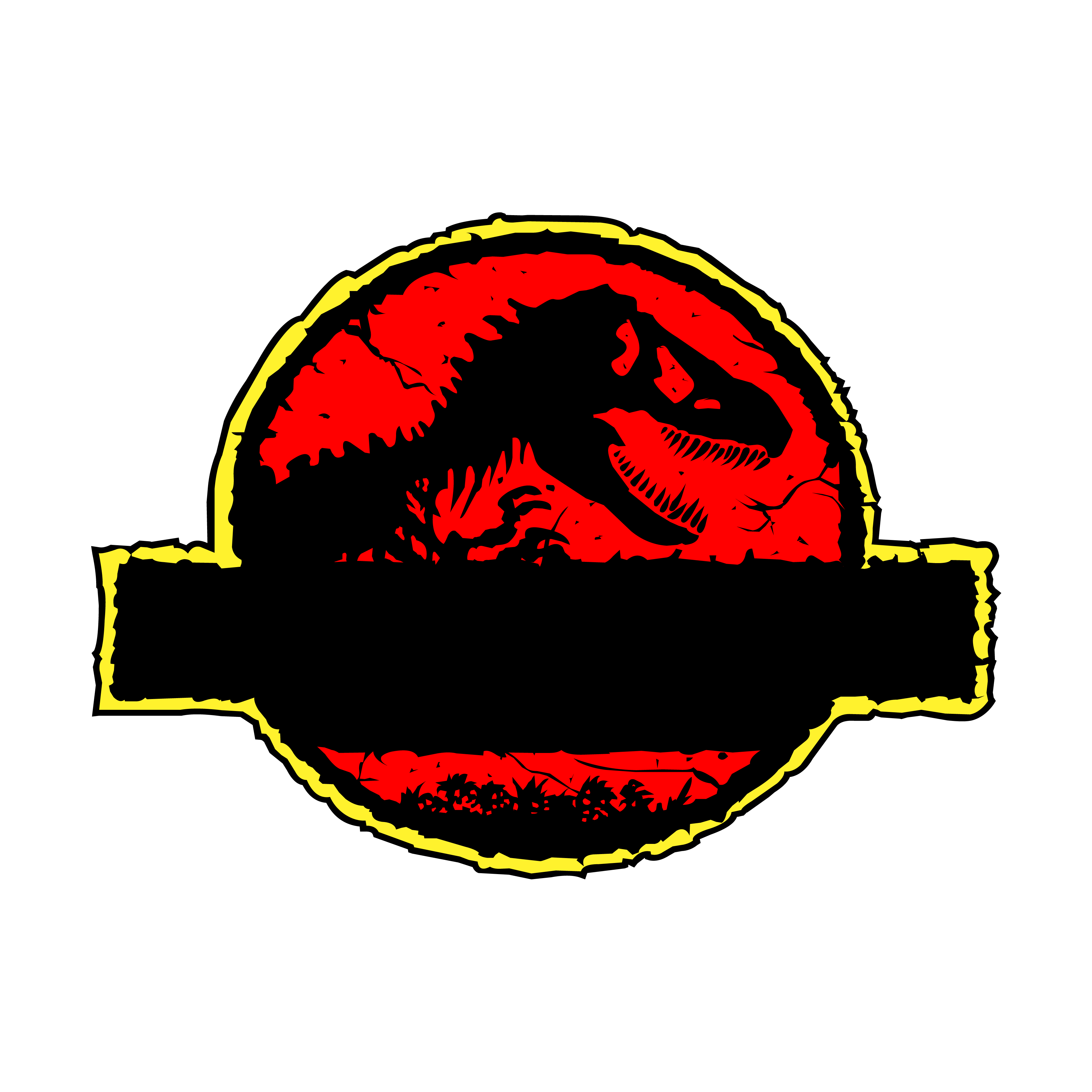 Jurassic Park Logo Svg, Jurassic Park Template Svg, T-rex Sv | Inspire ...