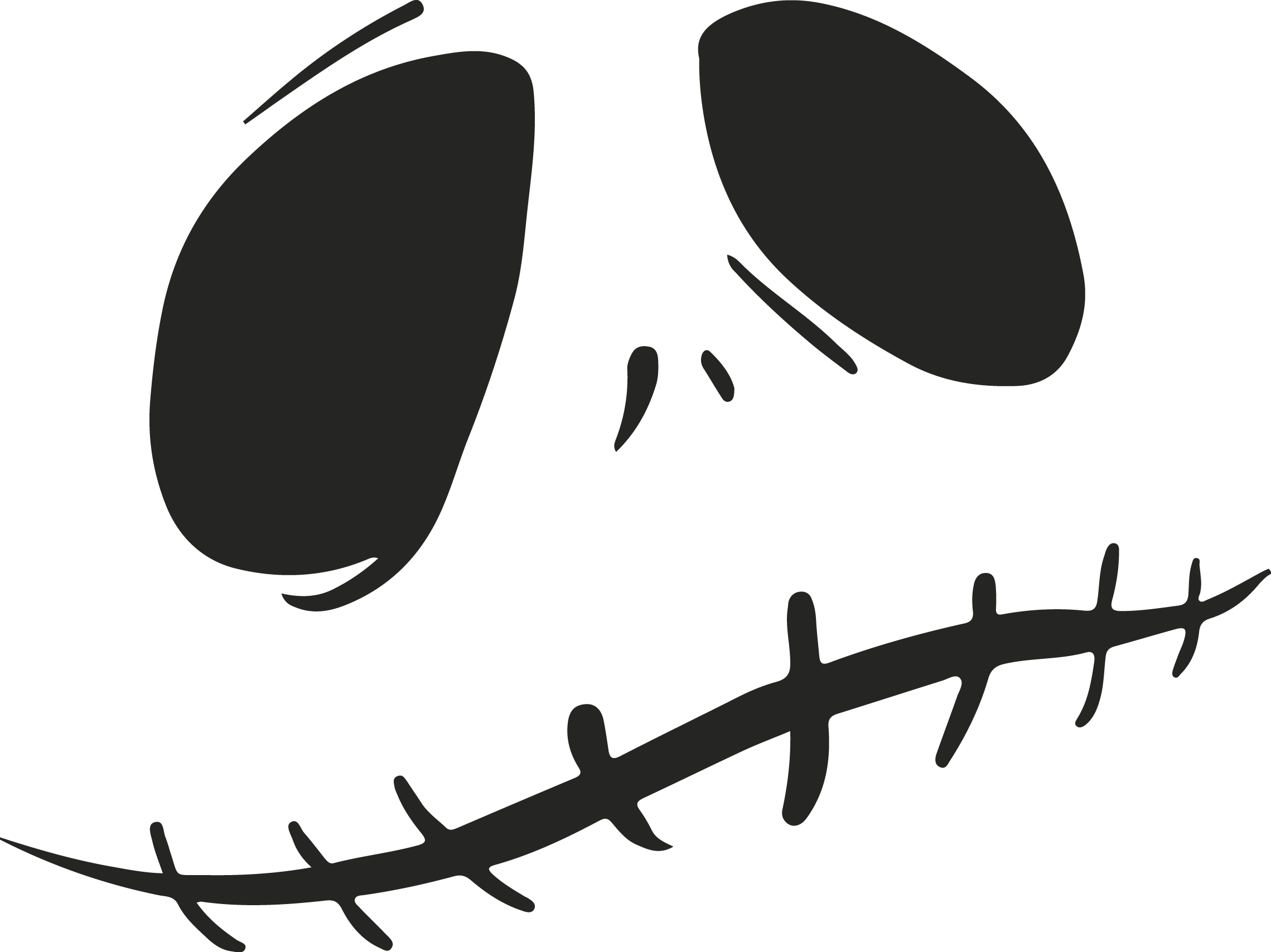 Jack skellington face Svg, Nightmare Before Christmas Svg, H | Inspire ...