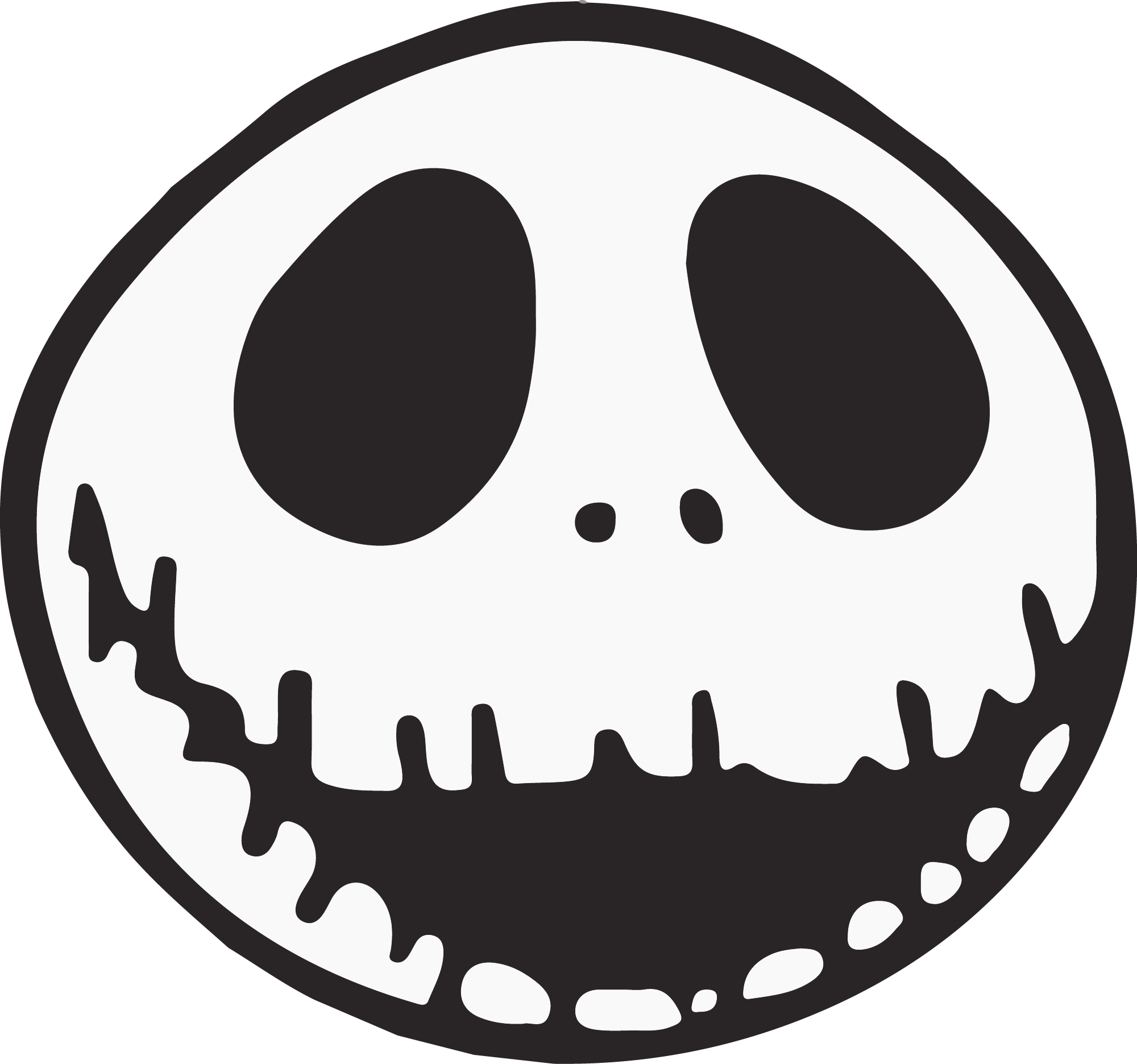 Jack skellington face Svg, Nightmare Before Christmas Svg, H | Inspire ...