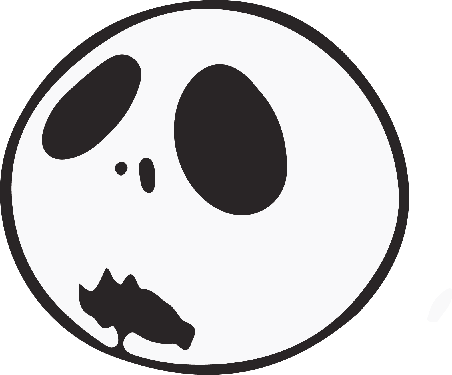 Jack skellington face Svg, Nightmare Before Christmas Svg, H - Inspire ...