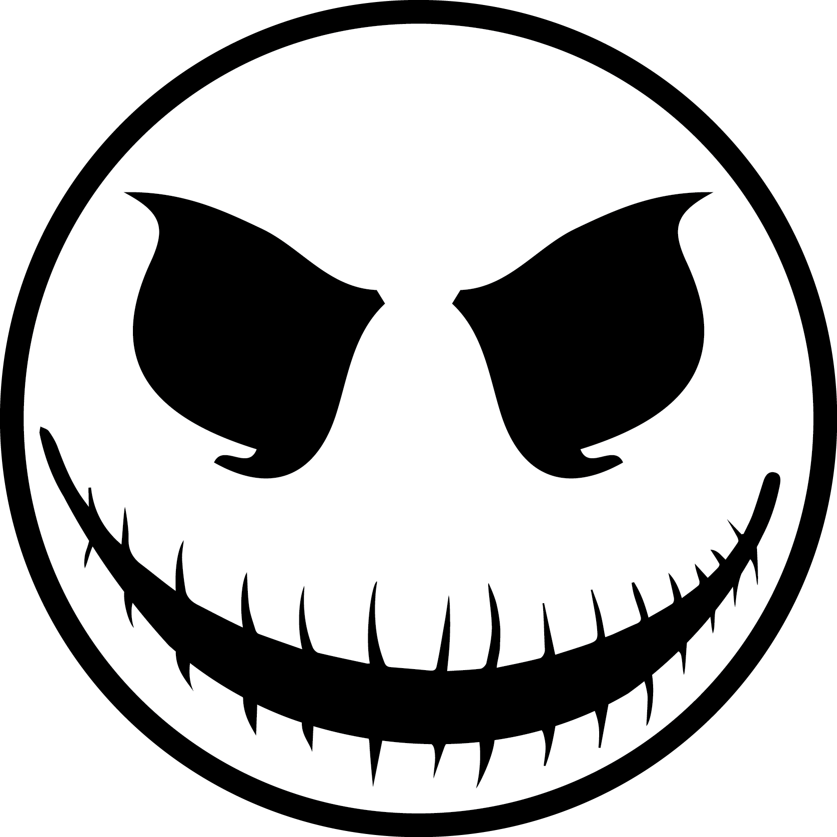 Jack skellington face Svg, Nightmare Before Christmas Svg, H | Inspire ...