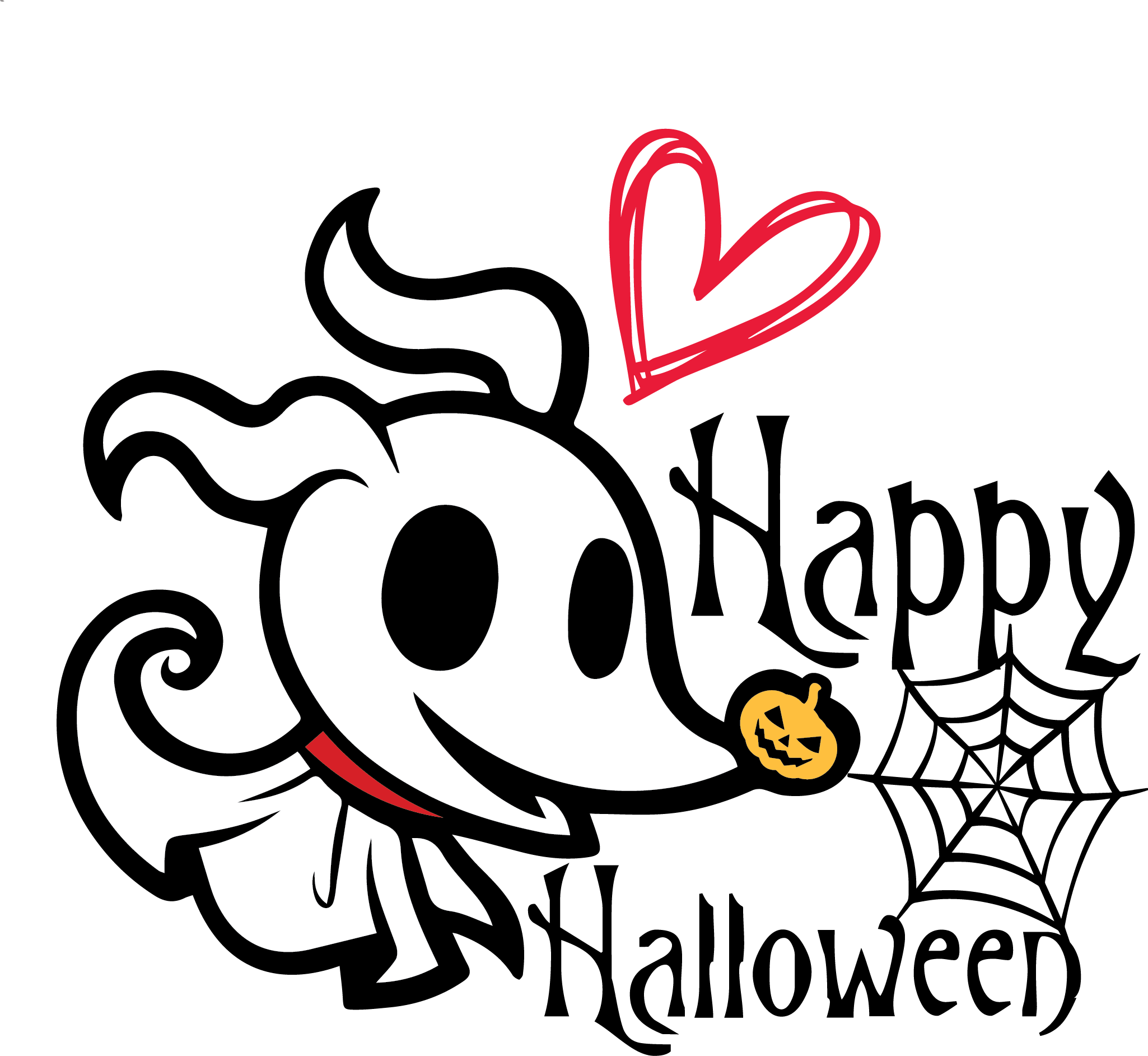 Zero Happy Halloween Svg, Nightmare Before Christmas Svg, Ha | Inspire ...