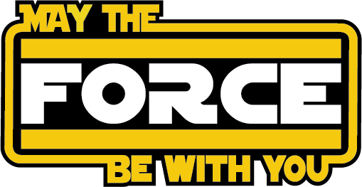 May the force be with you Svg, Star Wars Svg, Star Wars Clip | Inspire ...