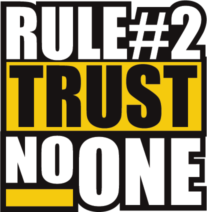 Rule number 2 trust no one Svg, Star Wars Svg, Star Wars Cli - Inspire ...