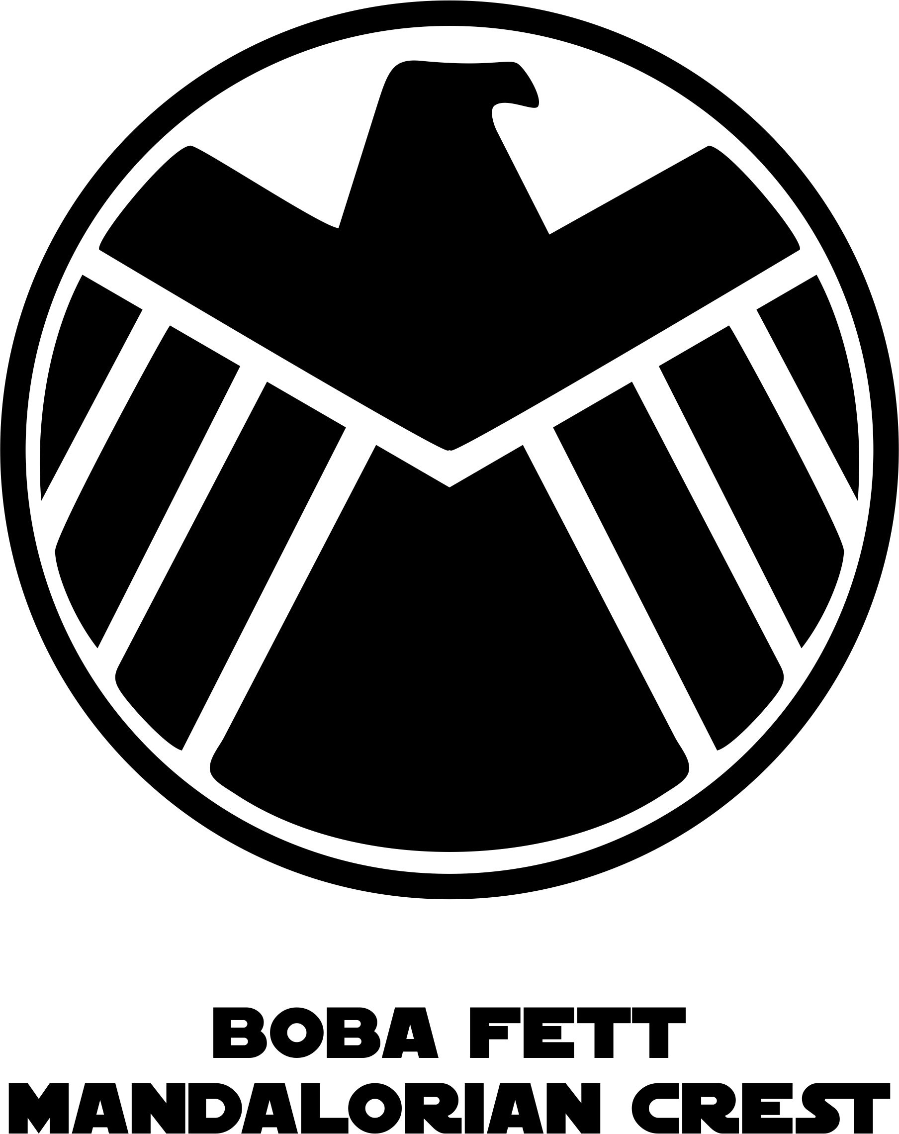 Mandalorian Symbol Svg