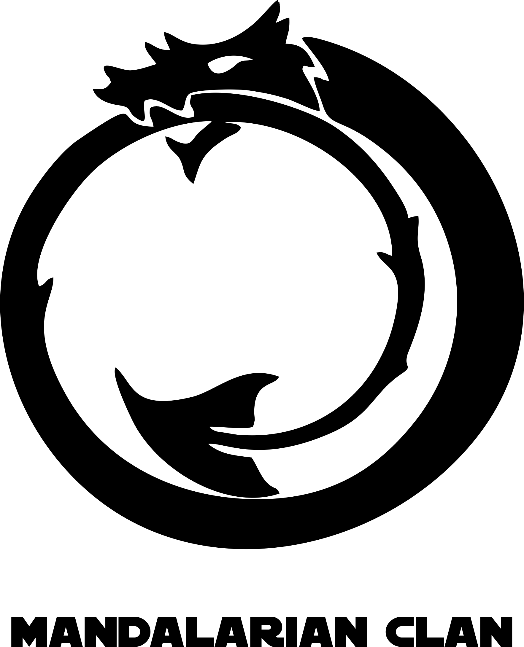 Mandalorian Clan Svg, Star Wars Svg, Star Wars Silhouette Sv | Inspire ...