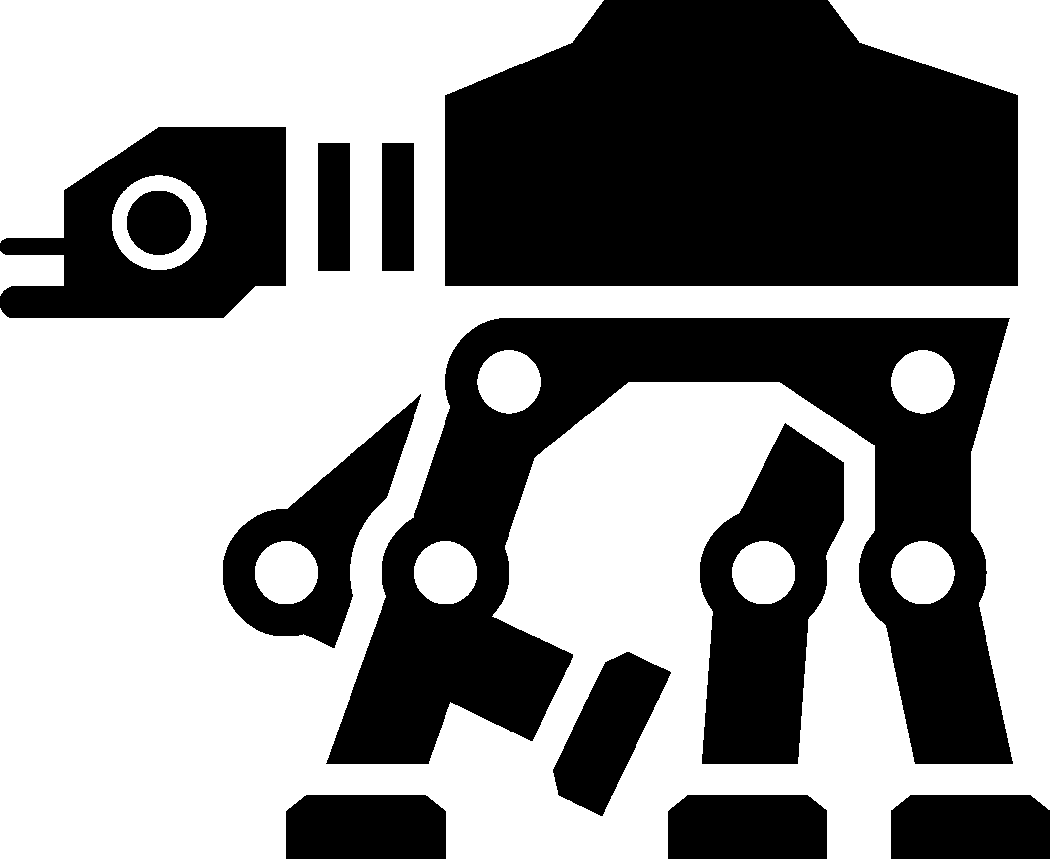 AT-AT Walker Svg, Star Wars Svg, Star Wars Silhouette Svg, S | Inspire ...