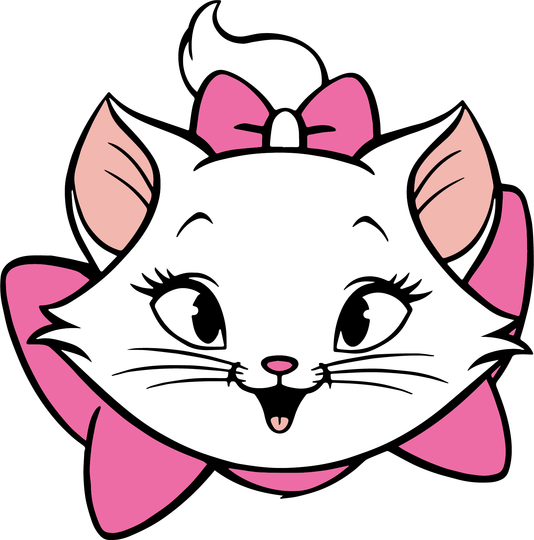 Aristocats Svg, Cat with bow Svg, Aristocrats Clipart, Marie | Inspire ...