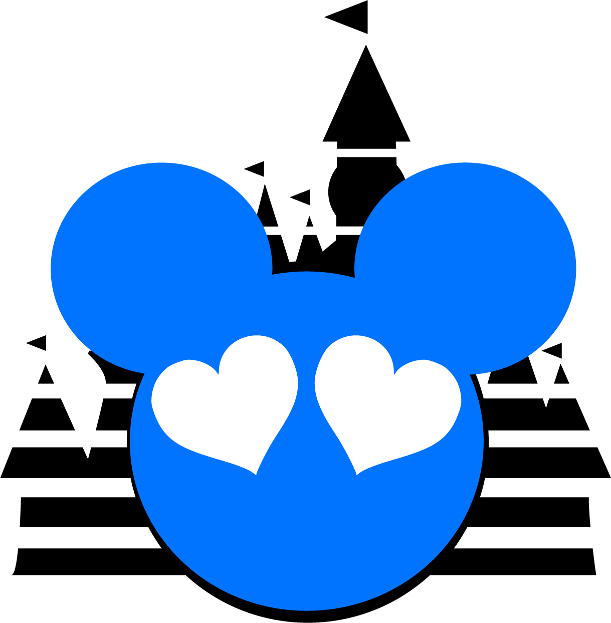 Mickey mouse castle head Svg, Disney mickey Svg, Mickey clip | Inspire ...