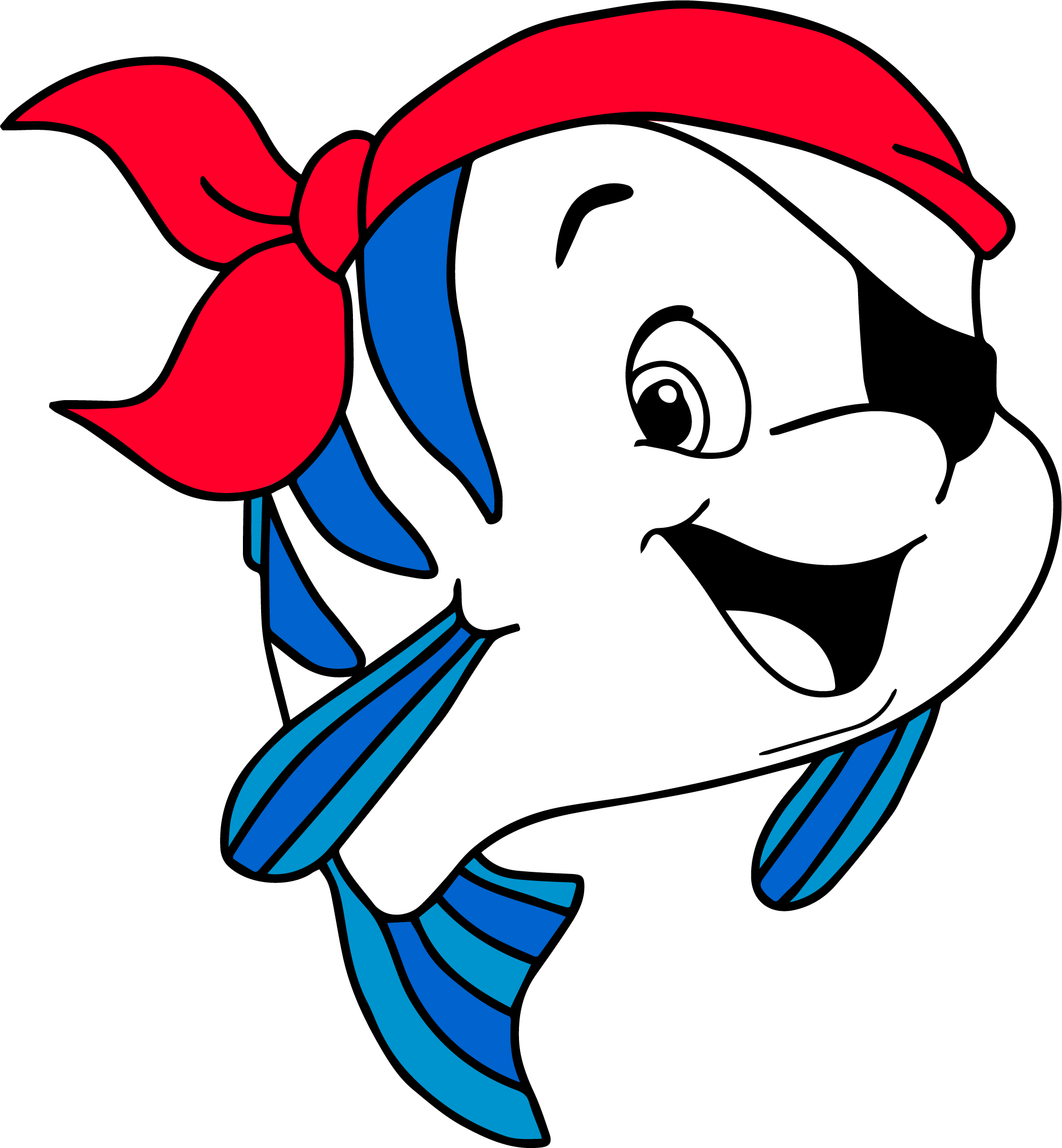 Little Mermaid Flounder Sketches