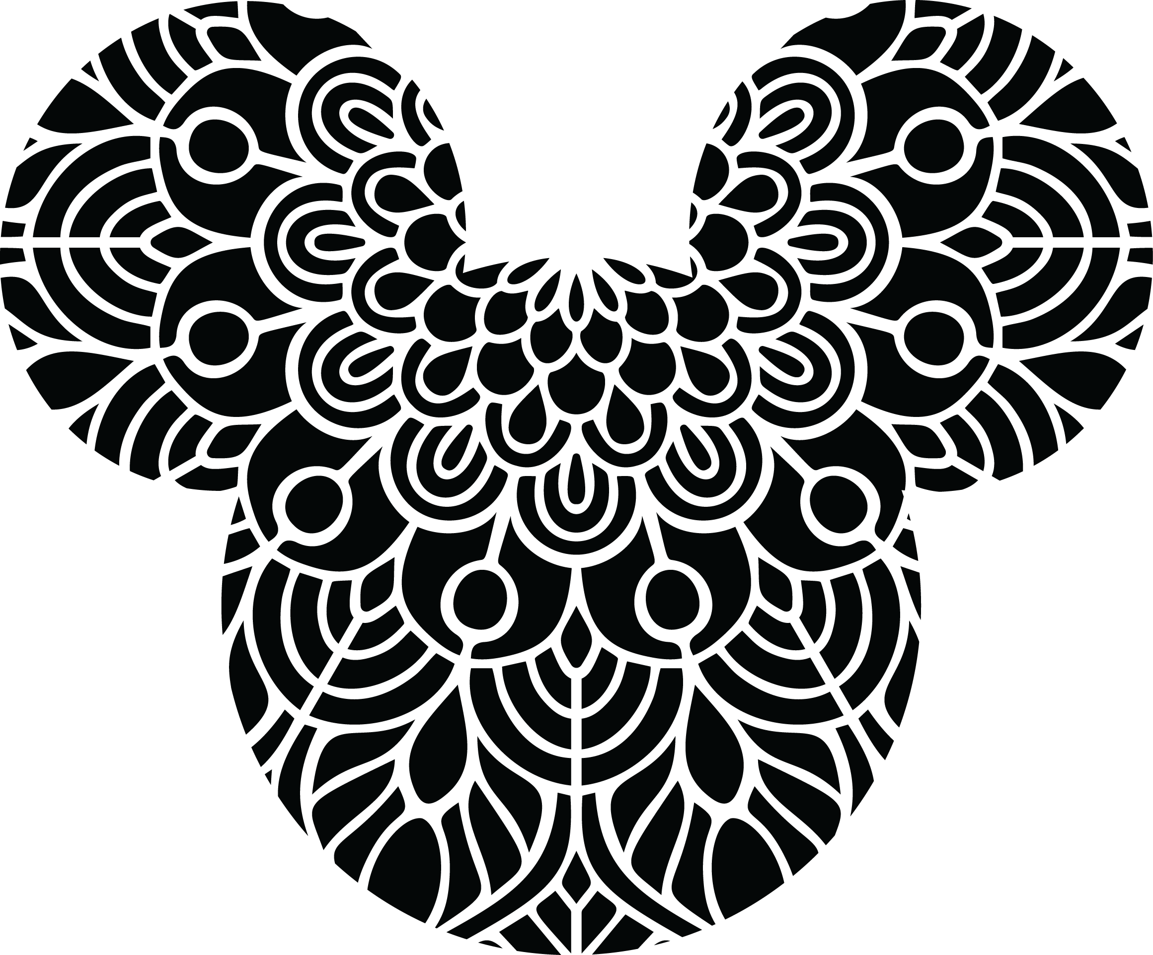 Mickey mouse mandala Svg, Disney Mickey Mouse Svg, Mickey cl | Inspire ...