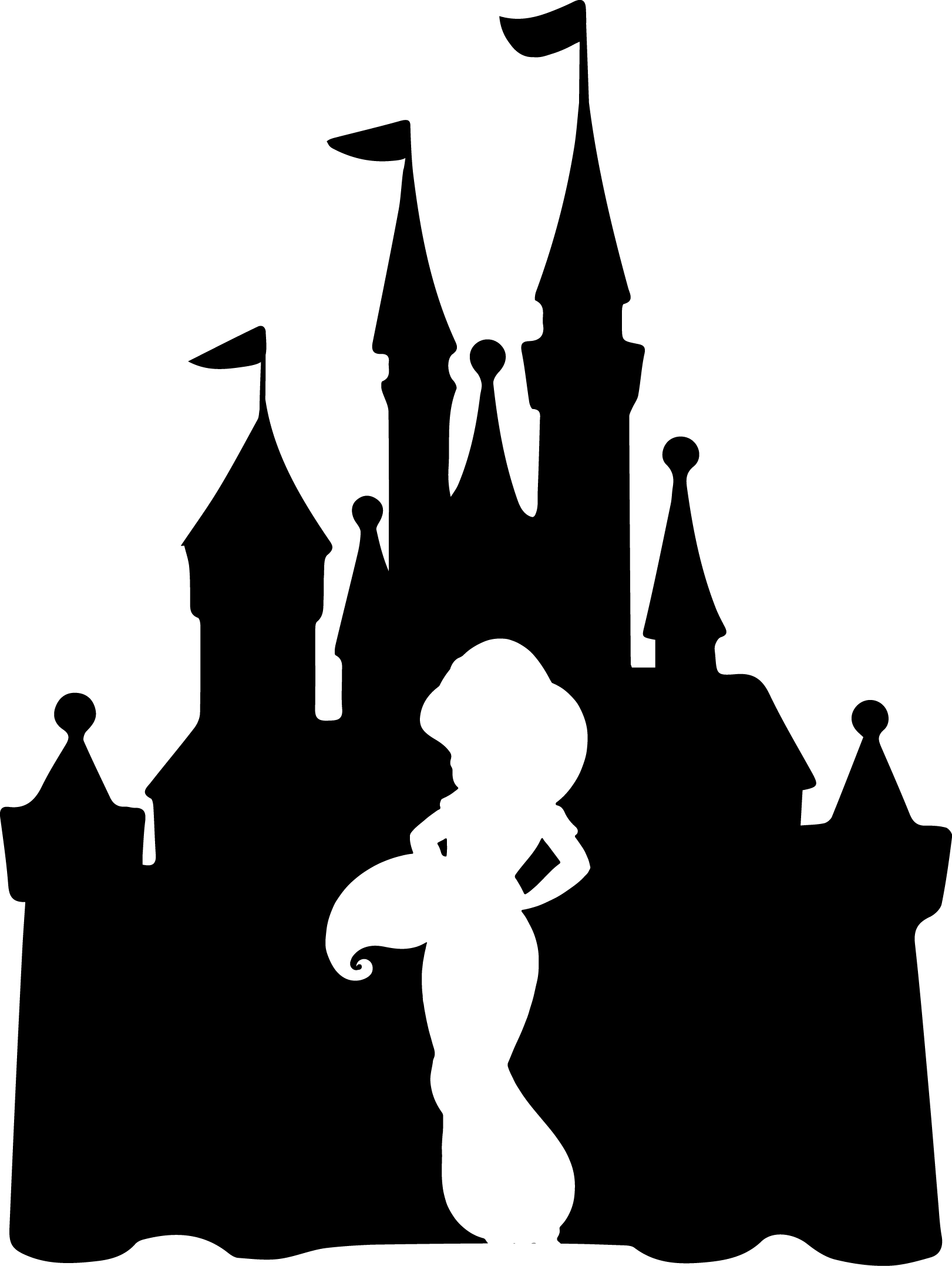 Jasmine castle Svg, Castle silhouette, Disney princess Svg, | Inspire ...