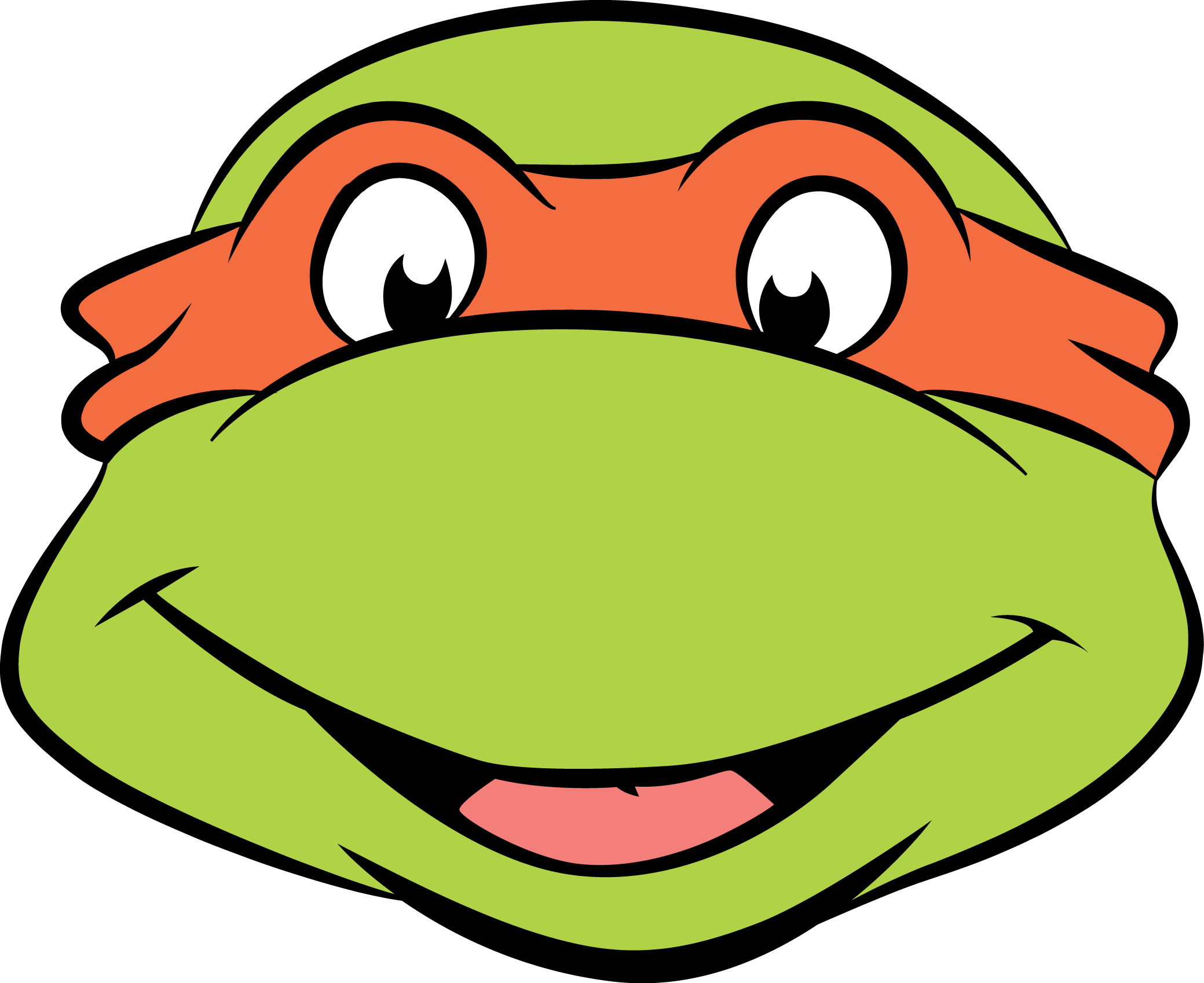 Turtles face Svg, Teenage Mutant Ninja Svg, Ninja Turtles Sv | Inspire ...
