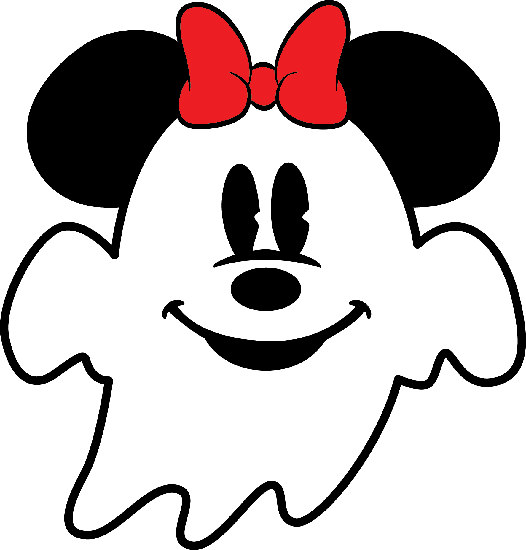 Minnie mouse ghost Svg, Disney mickey Svg, Mickey face Svg, - Inspire ...