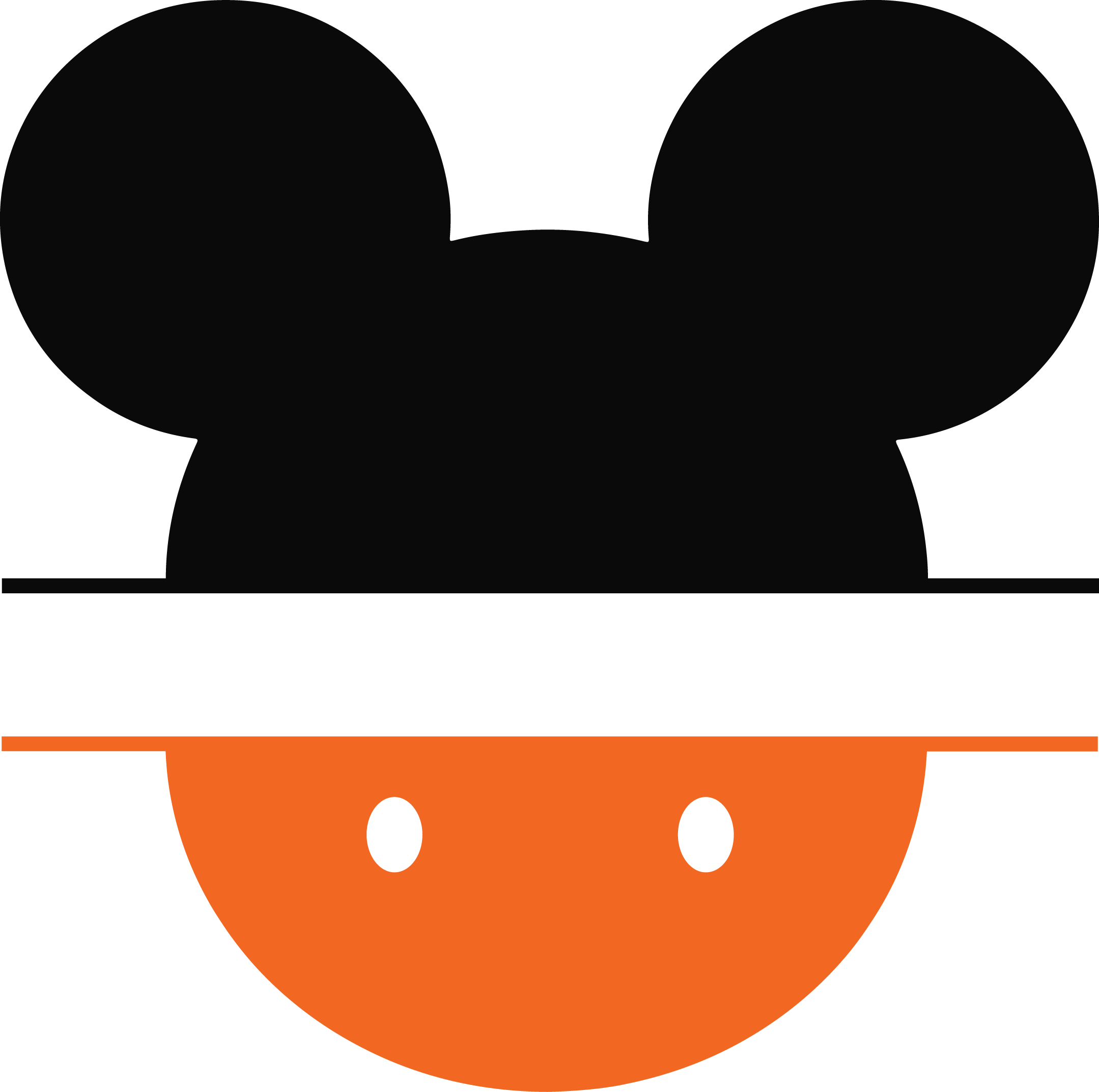 Mickey mouse head split Svg, Disney mickey Svg, Mickey face | Inspire ...