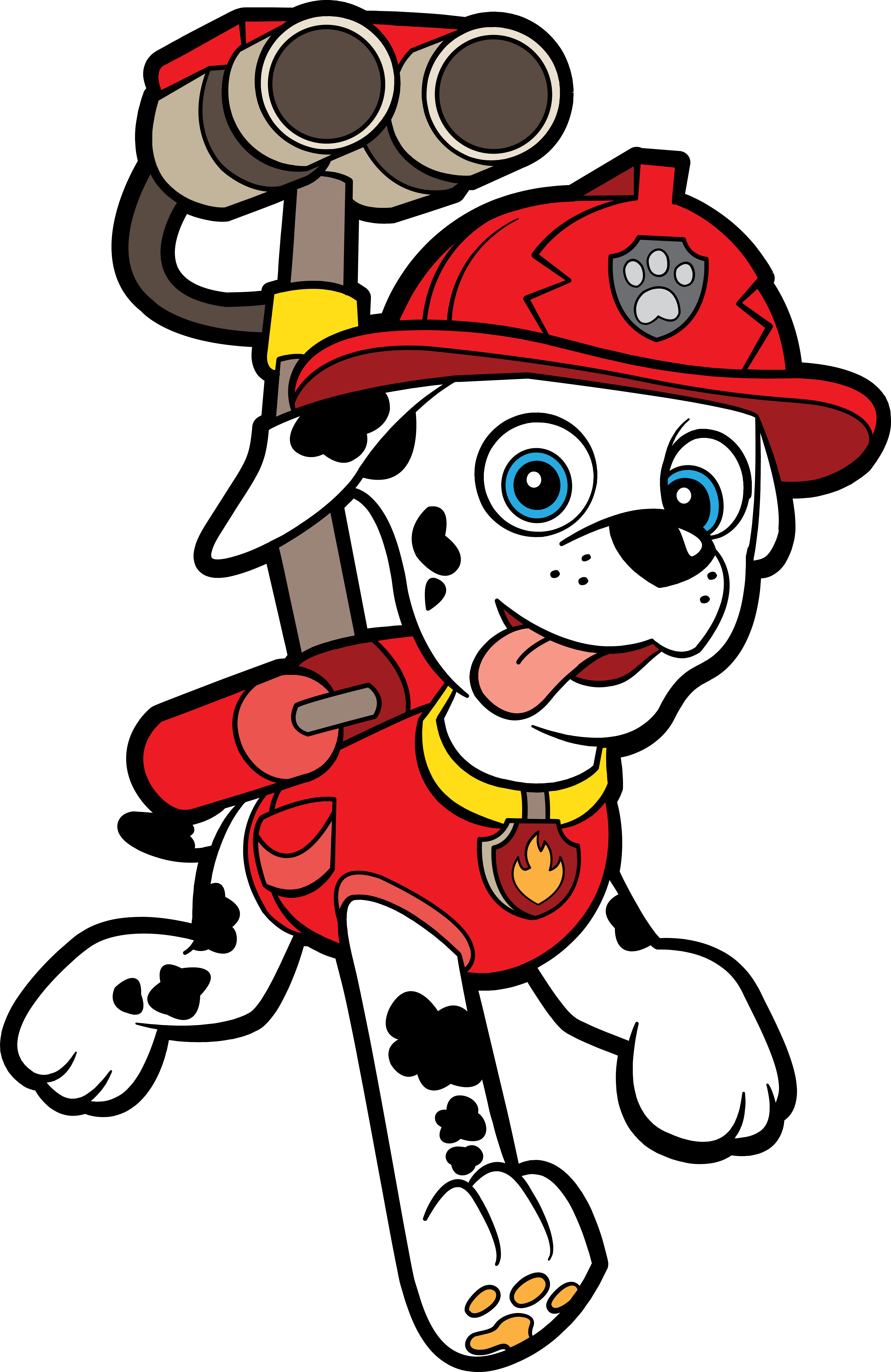 Paw Patrol Marshall Svg, Paw Patrol Svg, Paw patrol Clipart, - Inspire ...
