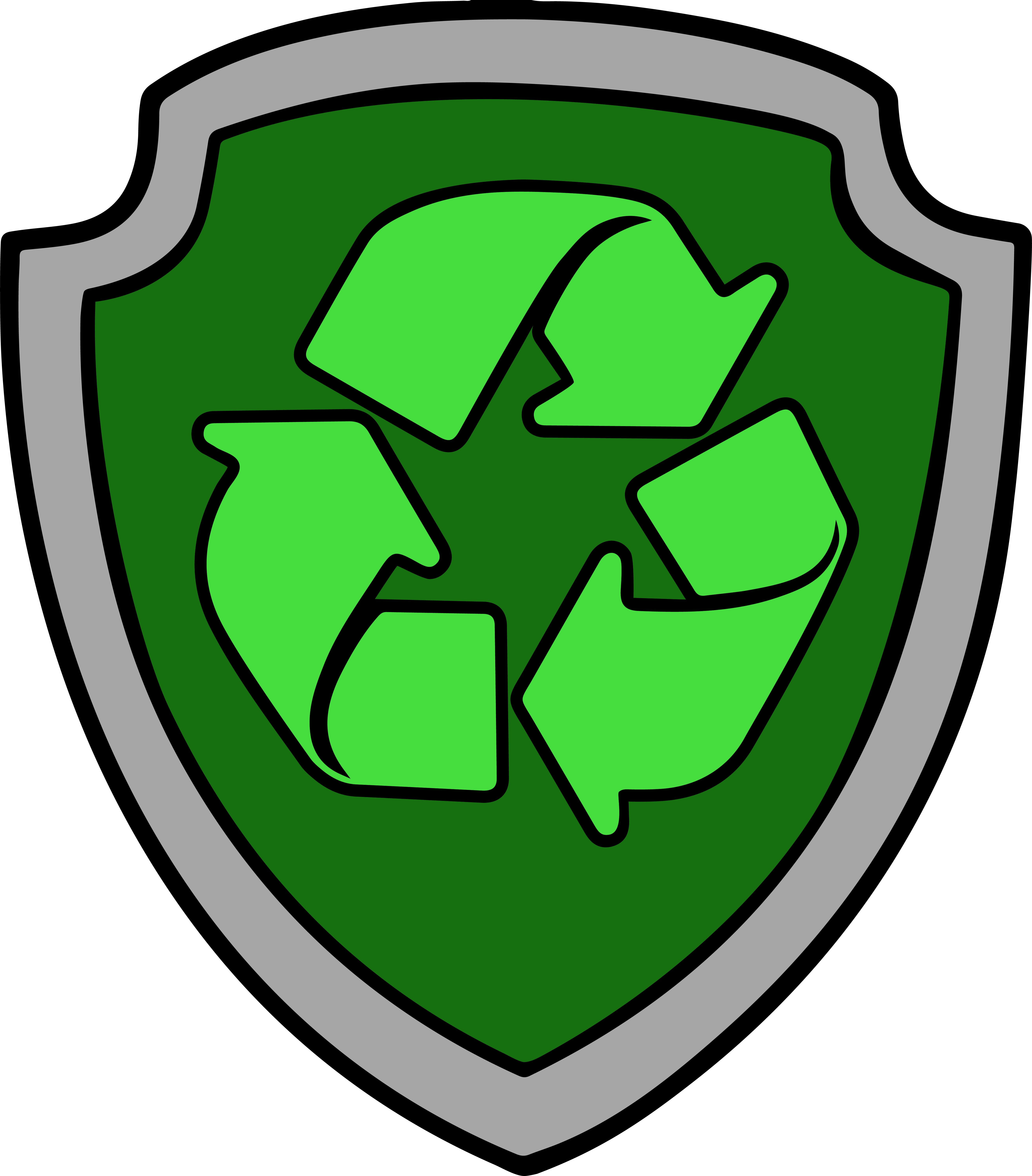 Paw Patrol Rocky Badge Svg, Paw Patrol Svg, Paw patrol Clipa | Inspire ...