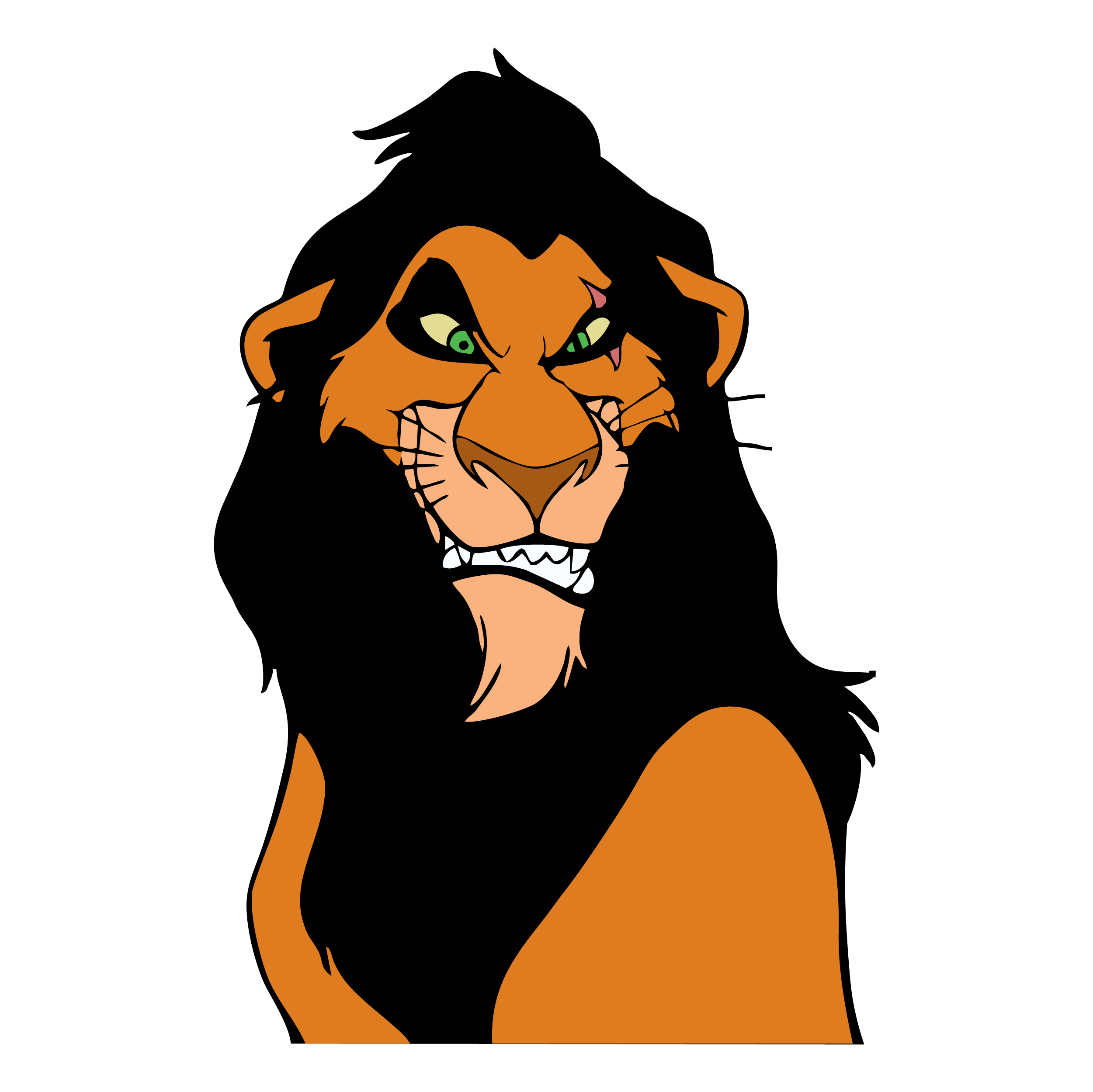 Scar Svg, Lion king Svg, Lion king clipart, Animal Kingdom S - Inspire ...