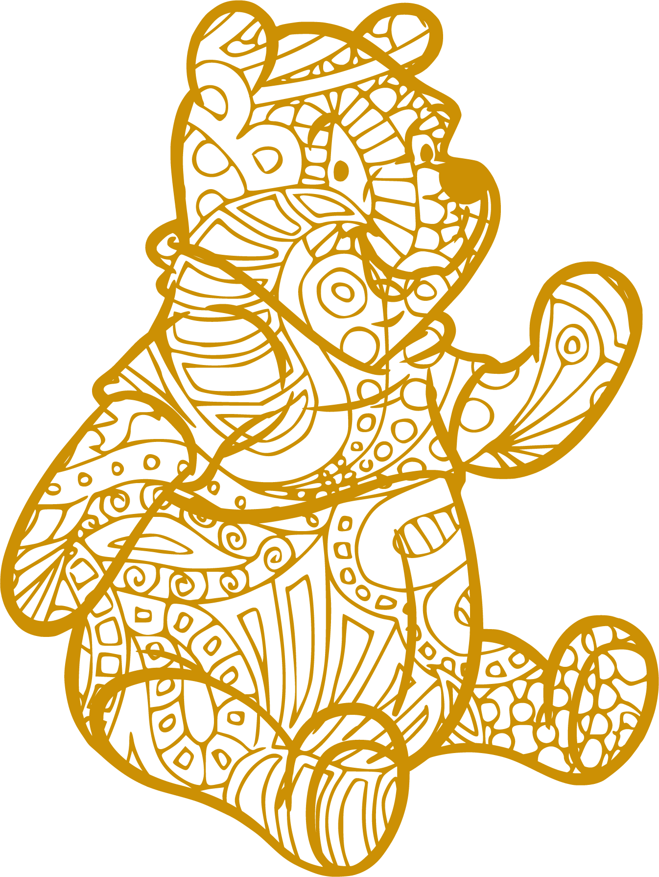 Winnie the Pooh Svg, Winnie the Pooh clipart, Pooh Svg, Winn - Inspire ...