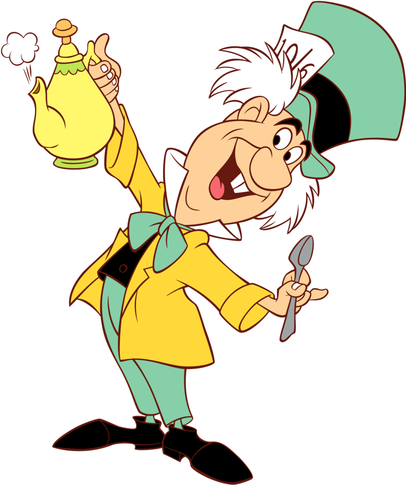 Mad Hatter Png, Alice in wonderland Png, Alice in wonderland | Inspire ...
