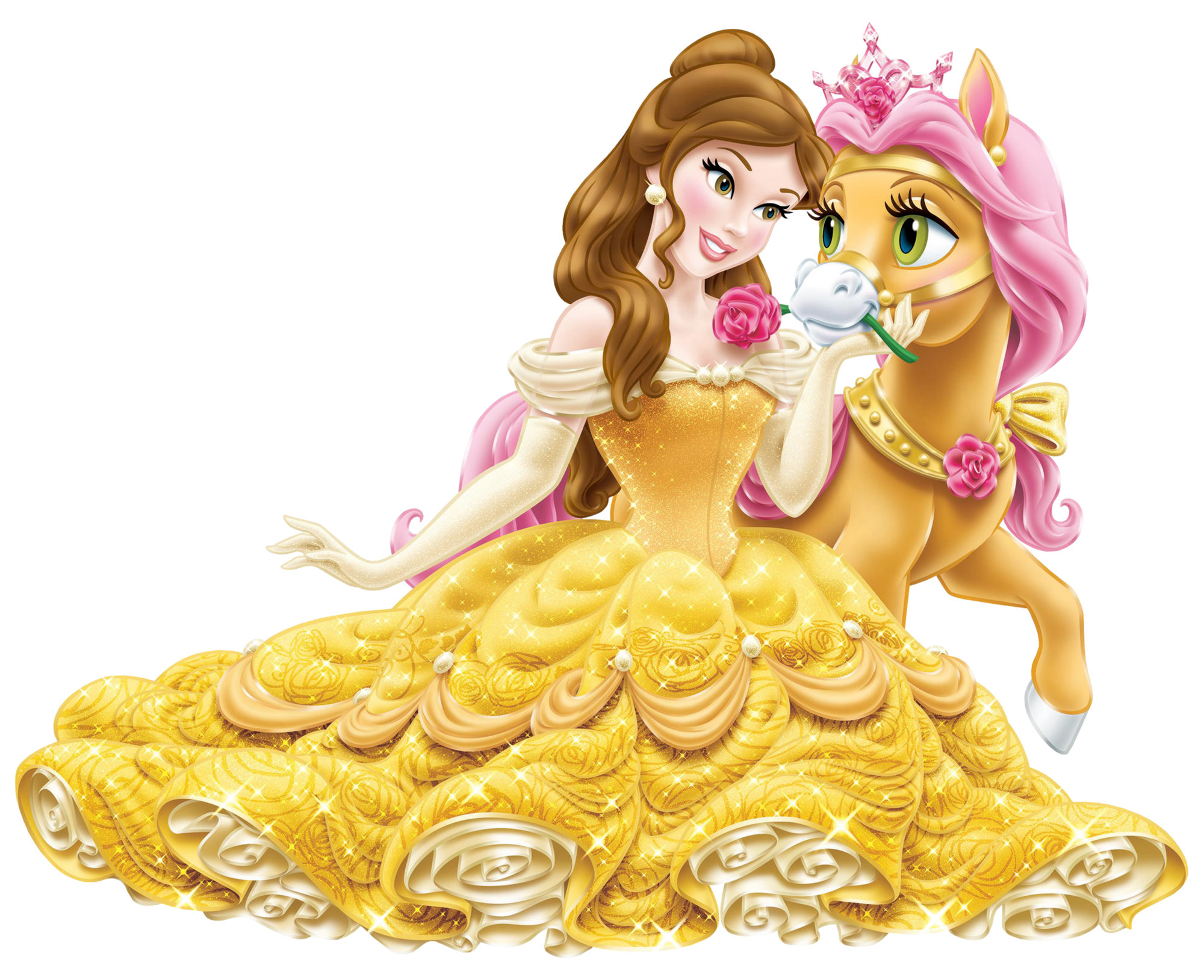 Belle PNG Transparent Images, Disney Princess PNG, Beauty an | Inspire ...