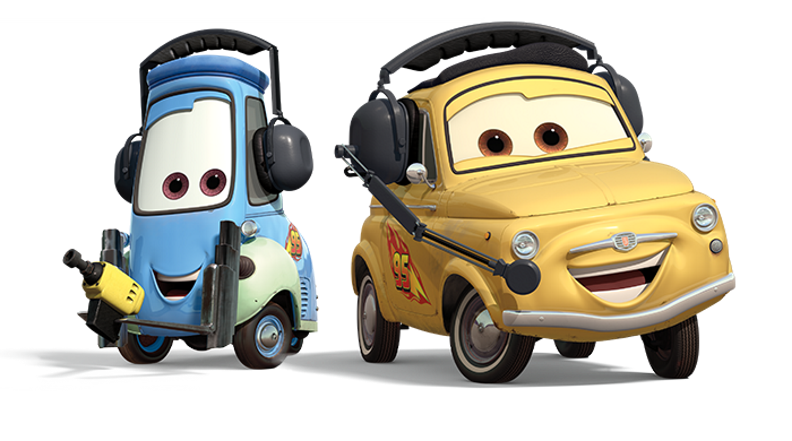 Luigi and Guido PNG Transparent Images, Cars Cartoon PNG, Di | Inspire ...