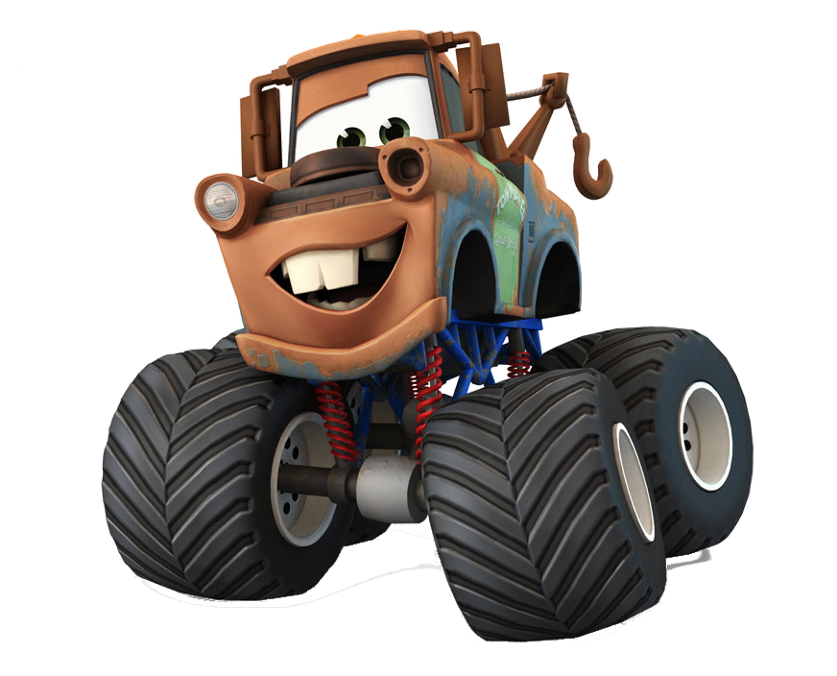 Monster Truck Mater PNG Transparent Images, Cars Cartoon PNG | Inspire ...