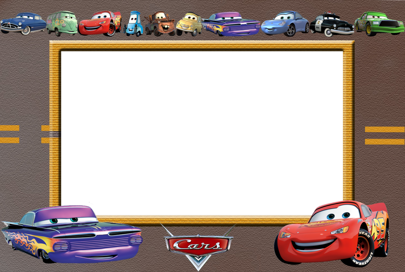 Cars Birthday Invitation PNG, Cars Cartoon PNG, Disney PNG - | Inspire ...