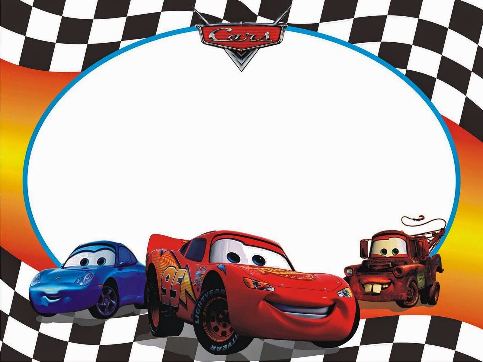 Cars Birthday Invitation template PNG, Cars Cartoon PNG, Dis | Inspire ...