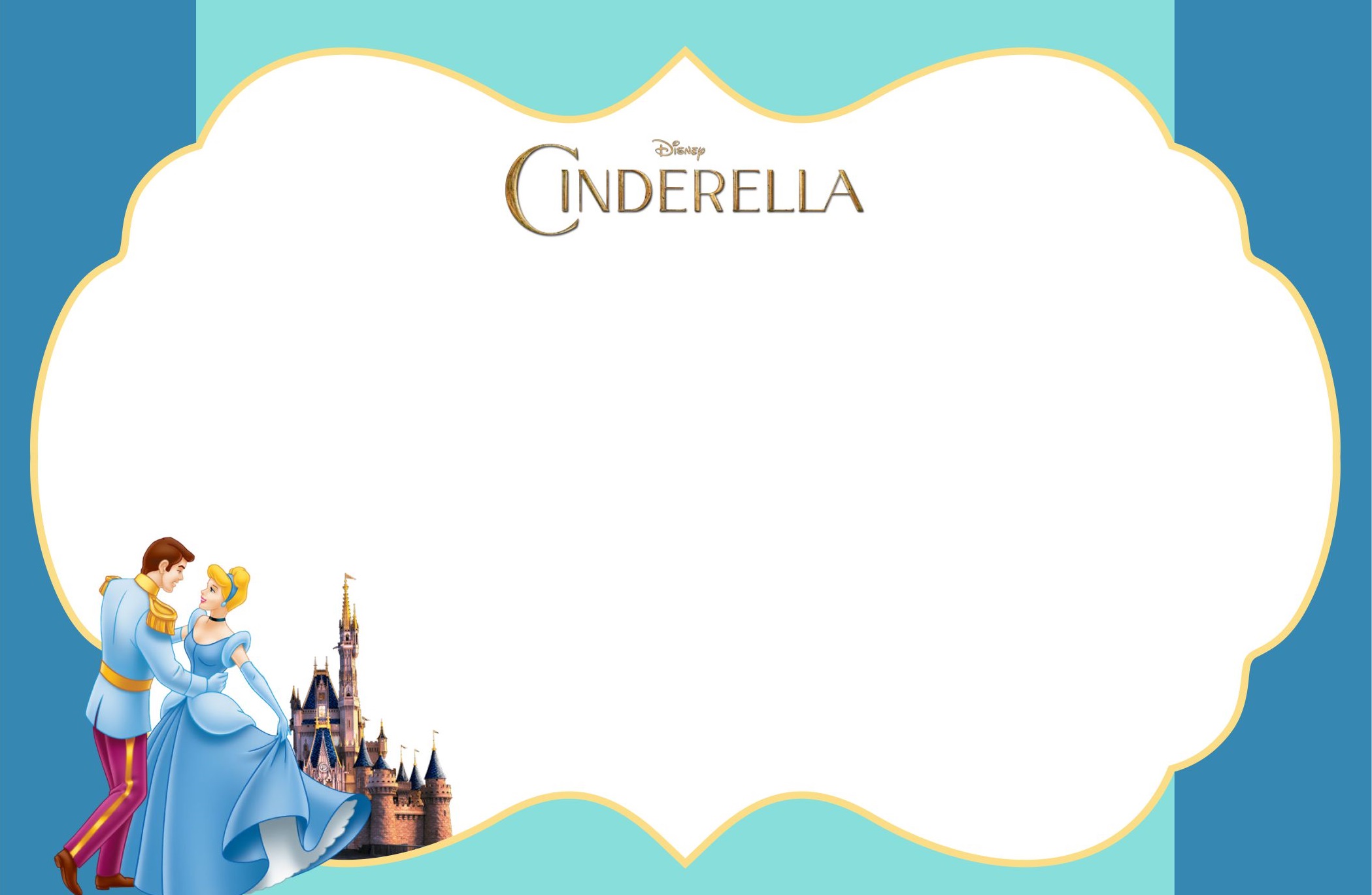 Cinderella Invitation Templates PNG, Cinderella PNG Transpar | Inspire ...
