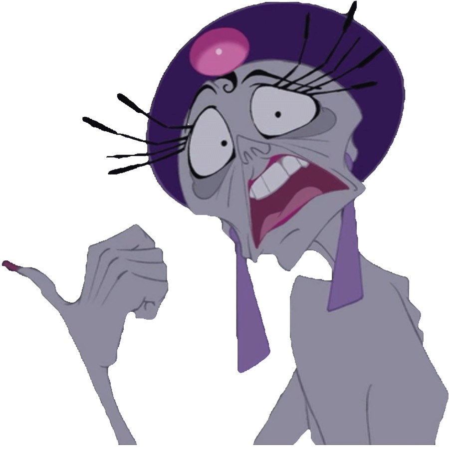 Yzma PNG Transparent Images, Disney Villains PNG, Cartoon ch - Inspire ...