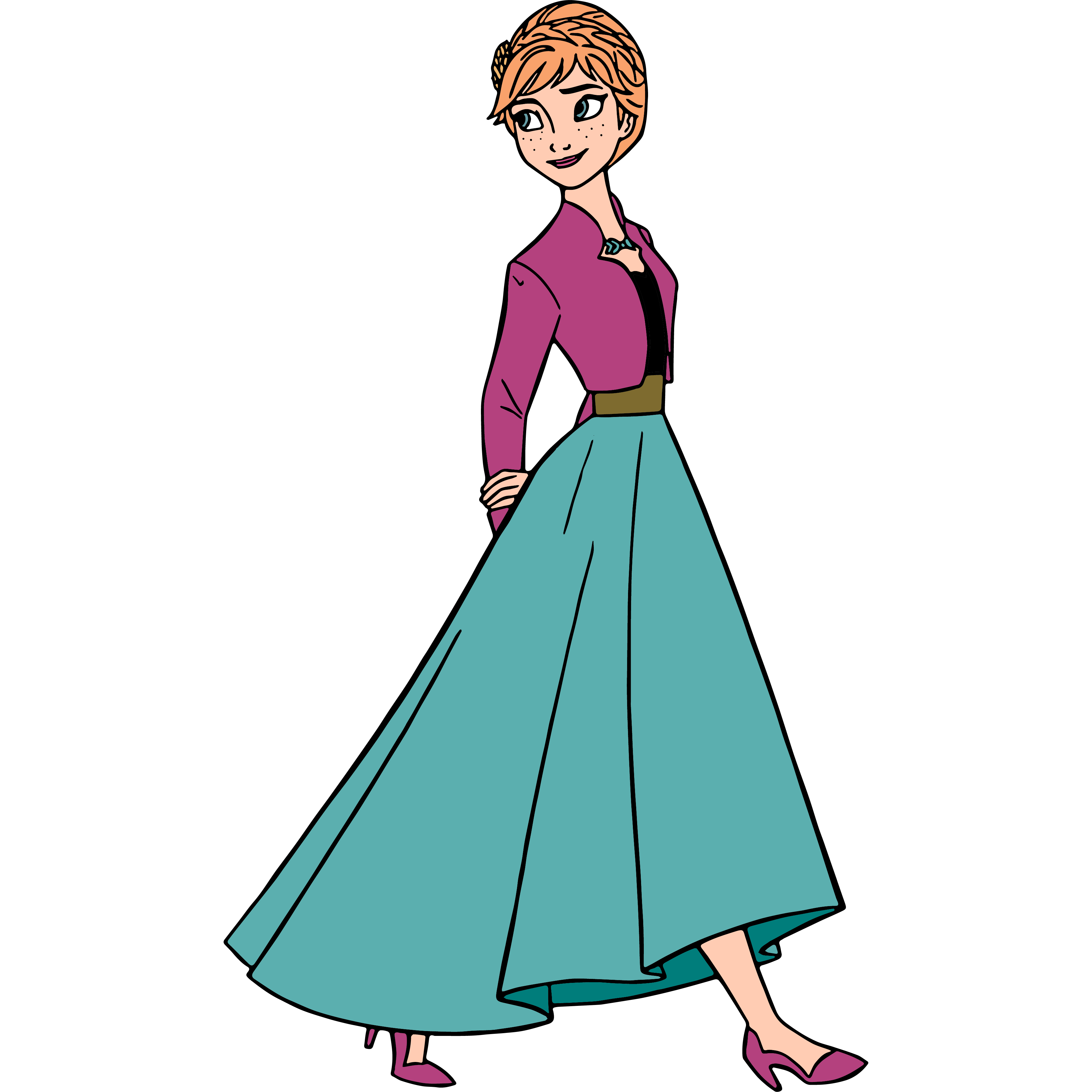 Anna PNG Transparent Images, Anna Frozen PNG, Disney Frozen | Inspire ...