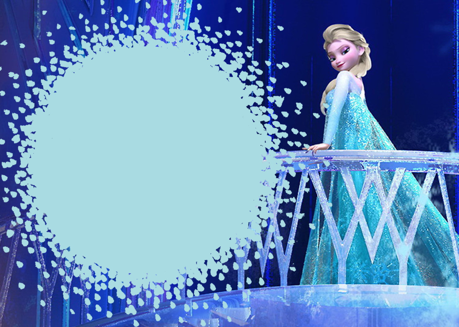 Printable Frozen Invitation Template PNG | Disney Frozen PNG | Inspire ...