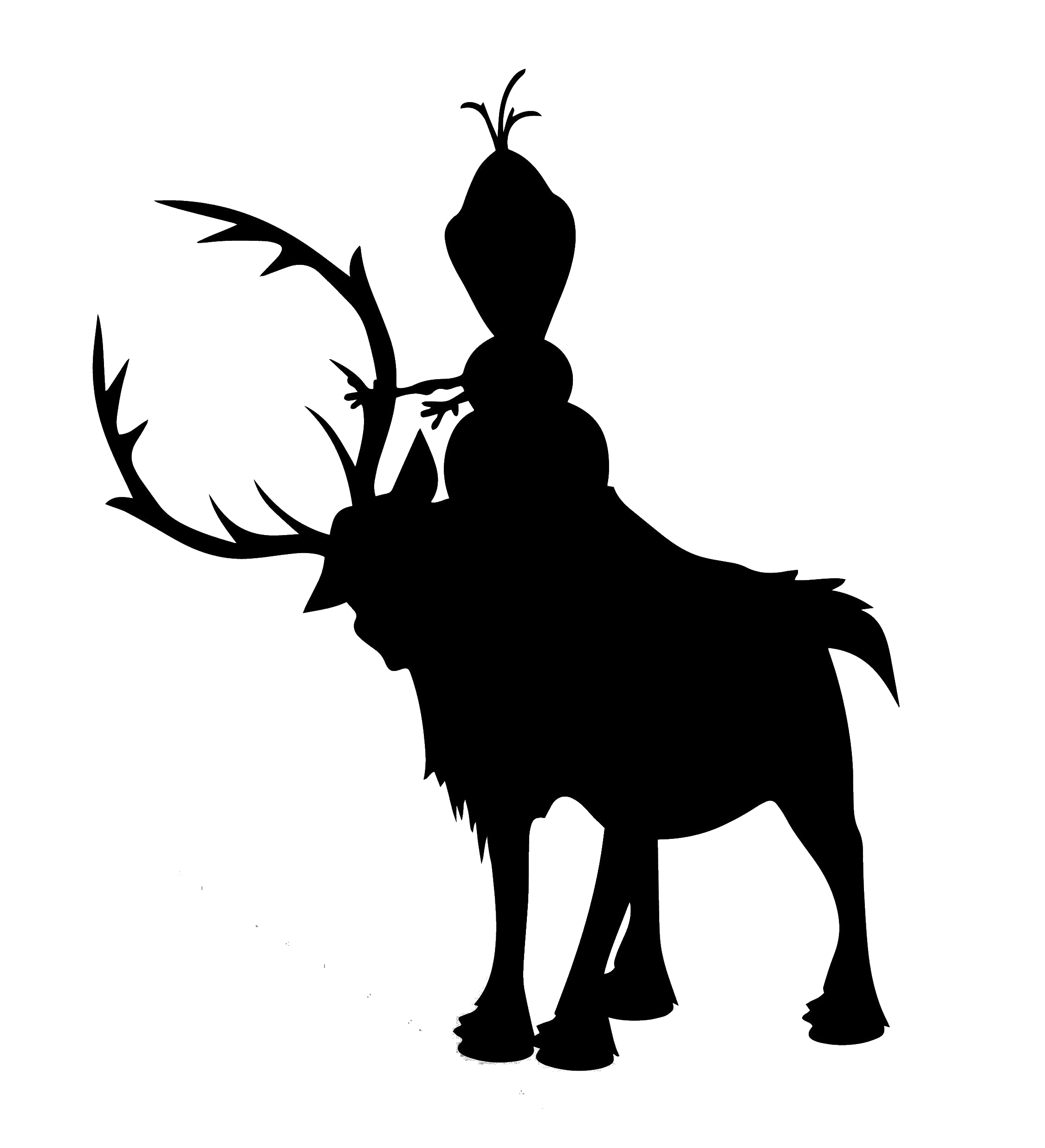 Olaf silhouette PNG Transparent Images, Clipart, Disney Froz - Inspire ...