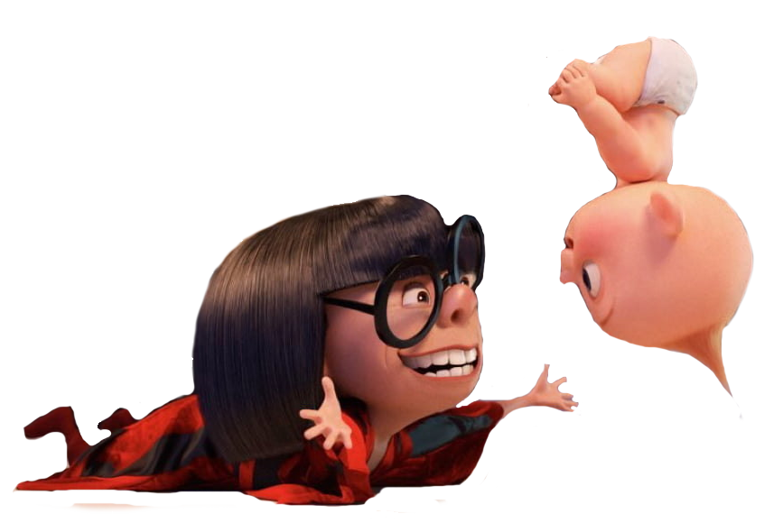 Edna Mode PNG Transparent Images, The Incredibles PNG, Disne | Inspire ...