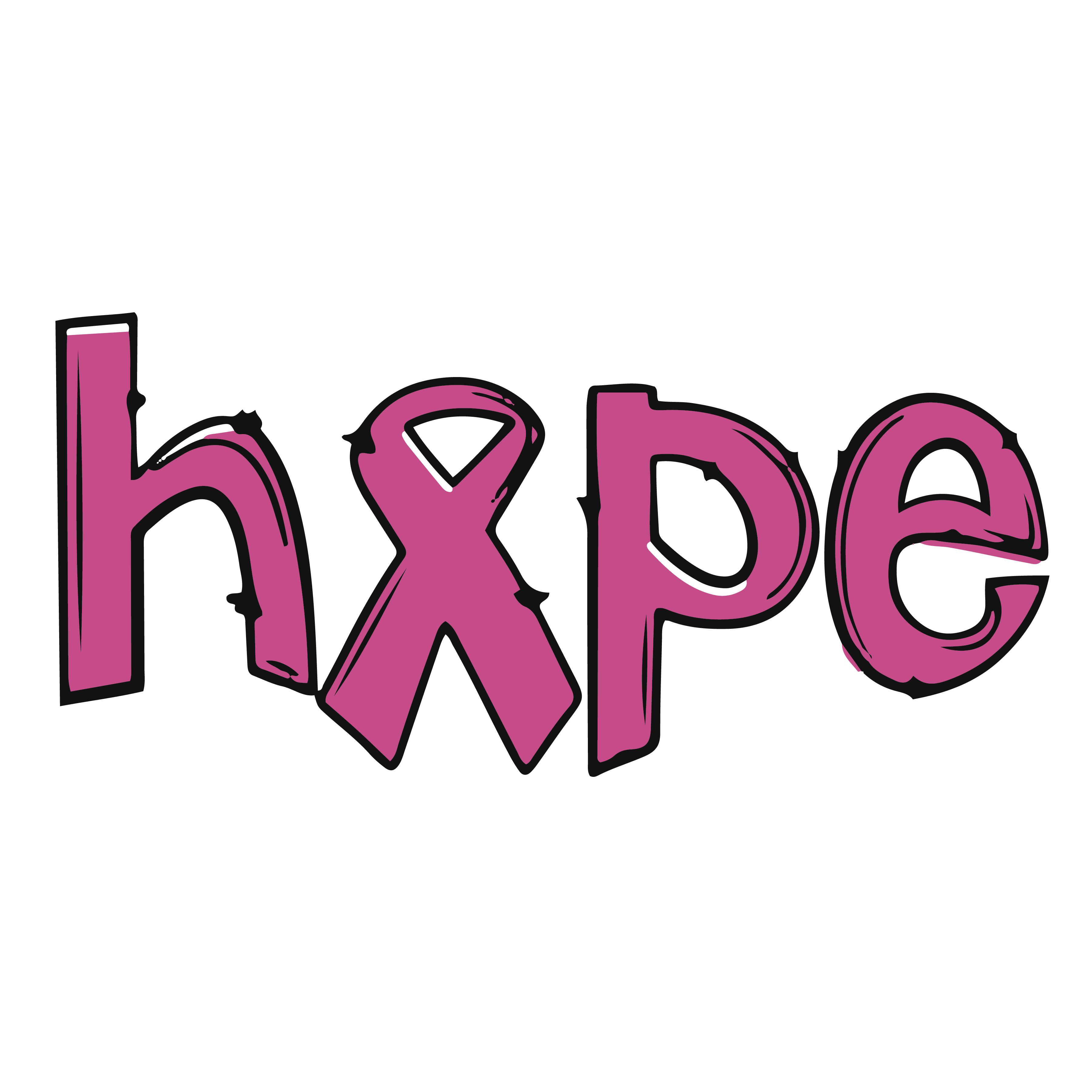 Hope Svg, Pink Ribbon Svg, Breast Cancer Svg, Cancer Awarene - Inspire ...