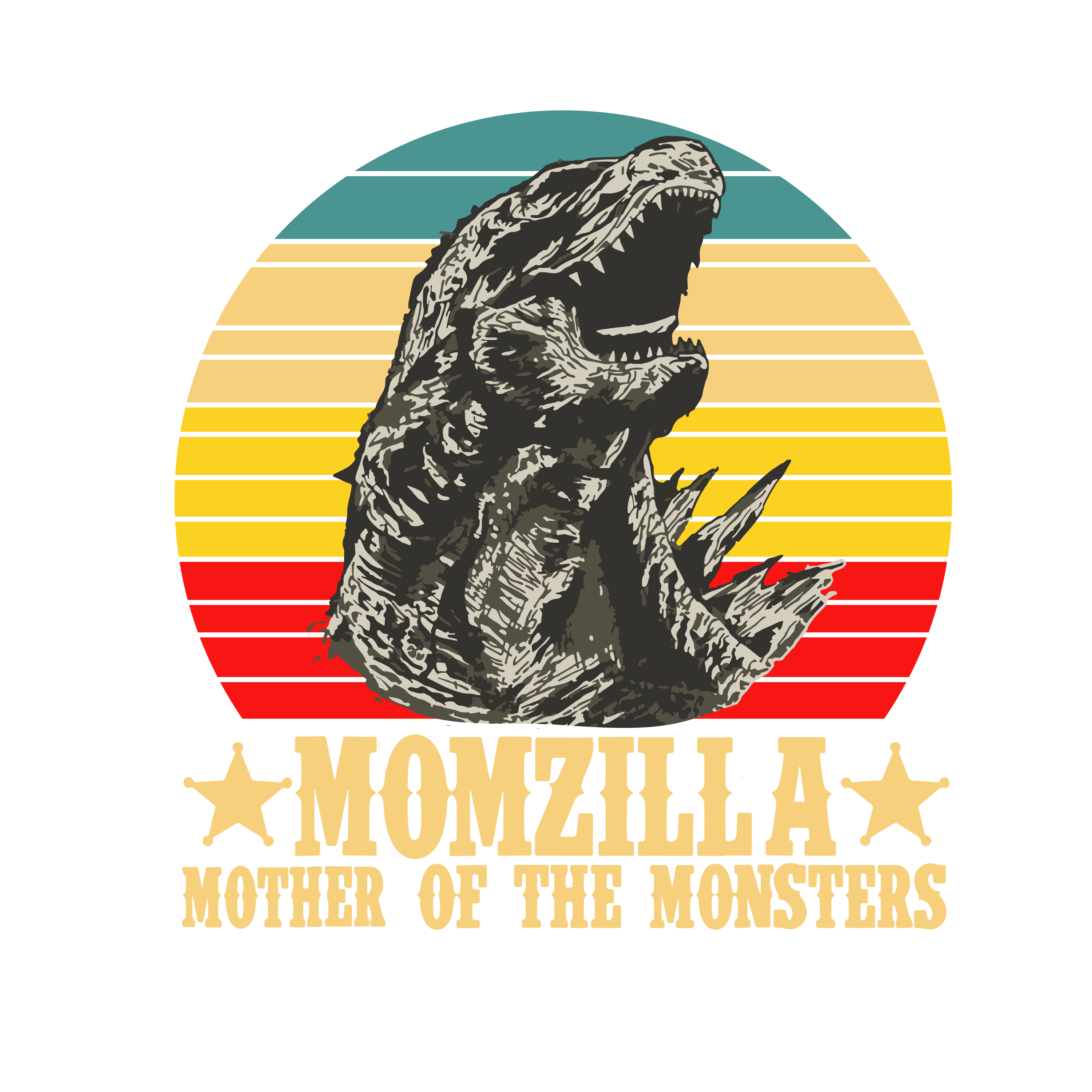 Vintage Momzilla Mother Of The Monsters Svg, Mother's Day Sv - Inspire ...