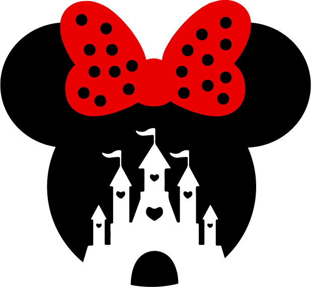 Minnie Mouse Head Castle Svg, Disney Castle Svg, Instant dow - Inspire ...