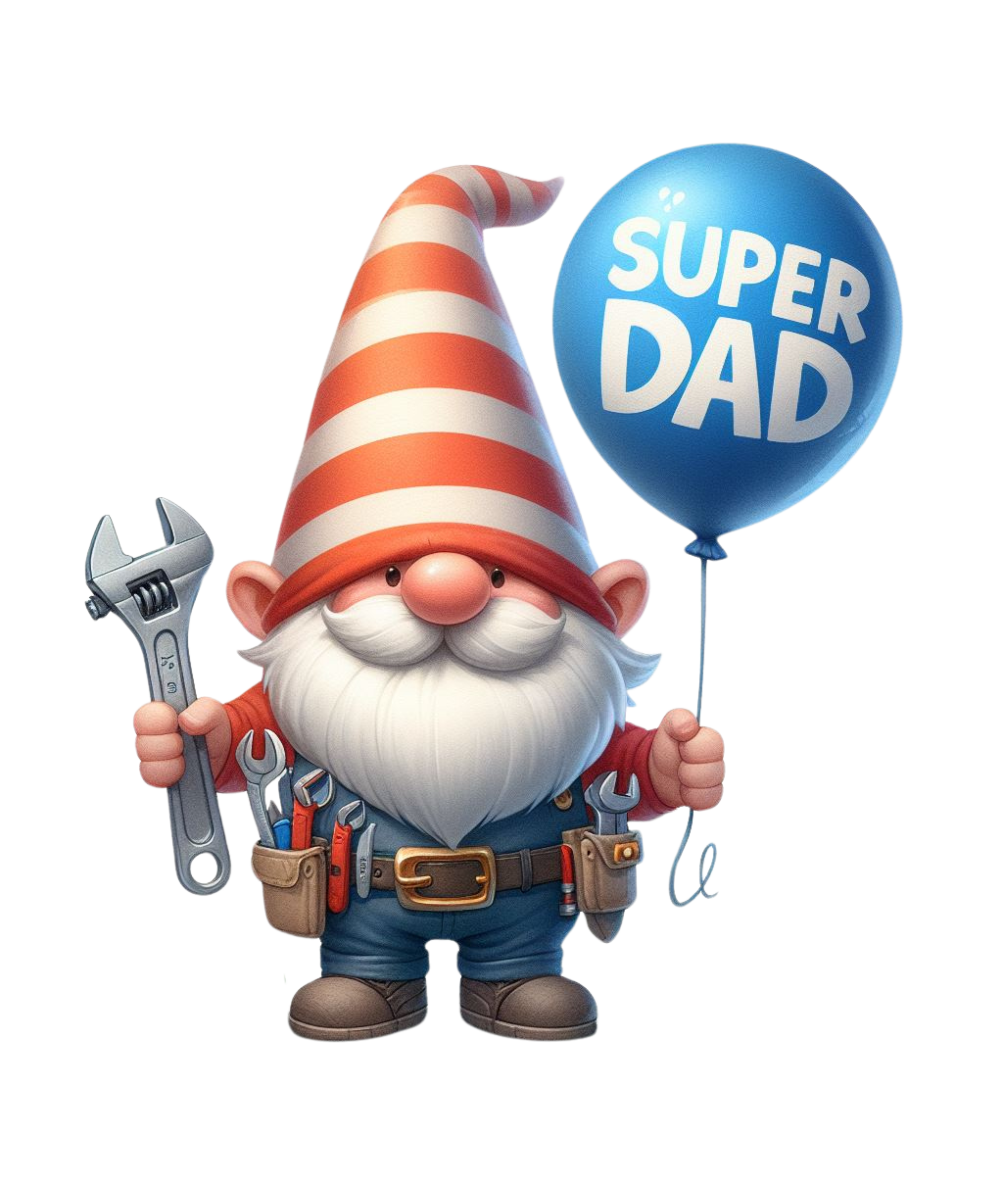 Super Dad Gnome PNG, Father's Day Gnome Clipart PNG Sublimat | Inspire ...