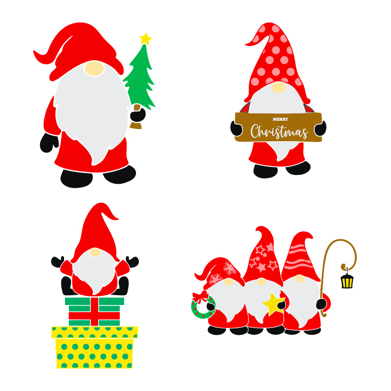 Gnomes Svg bundle, Gnome clipart, Christmas Gnome Svg, Gnome - Inspire ...