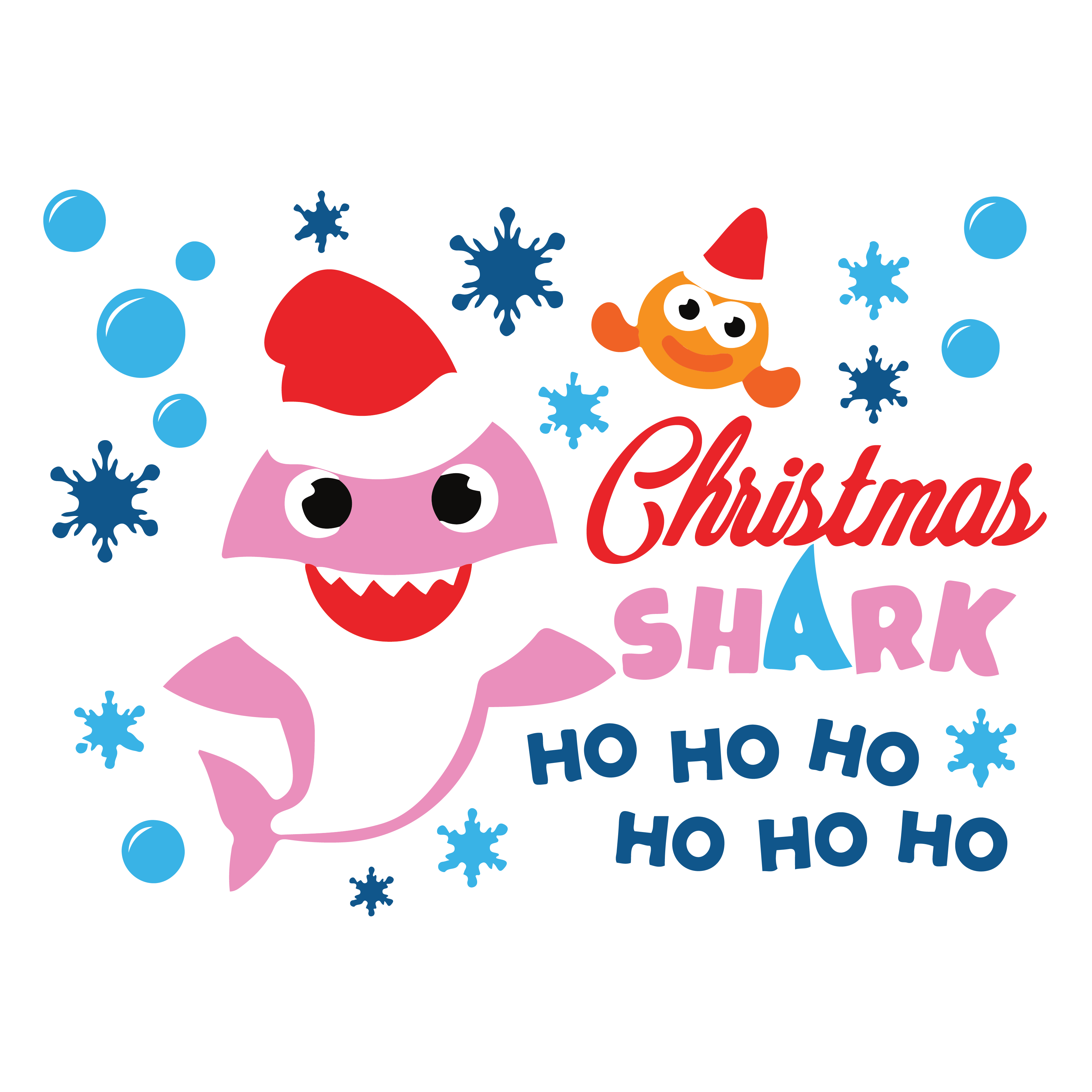 Christmas Shark Svg, Baby Shark Svg, Shark santa Svg, Shark - Inspire ...